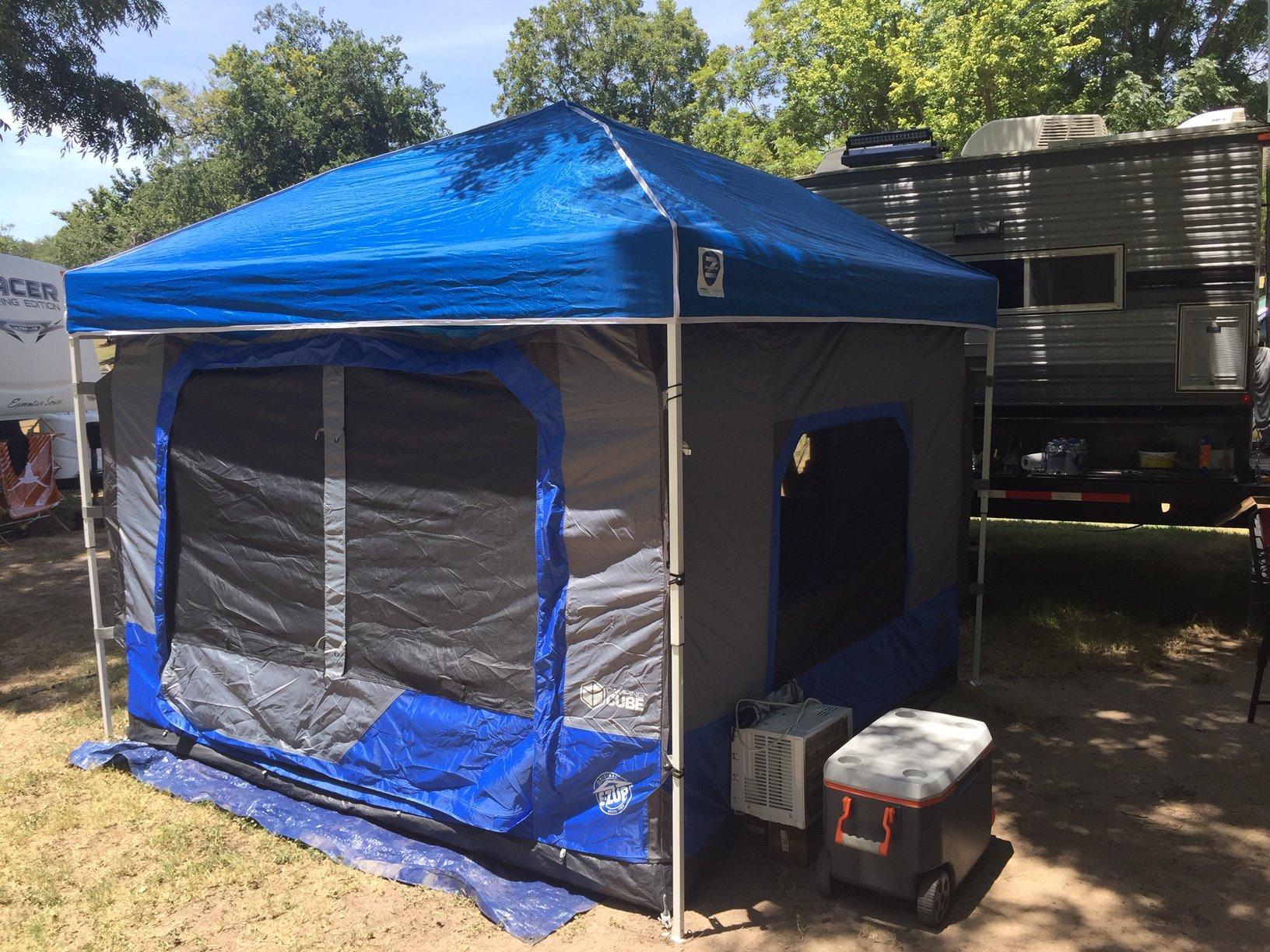 $35/mo - Finance E-Z UP Camping Cube 6.4, Converts 10' Straight Leg ...