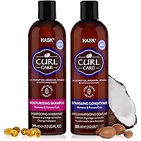 Amazon.com : HASK Curl Care Collection: 2 Defining Coconut Curl Creams ...