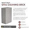 Wzporzst 8 Pack Grill Griddle Cleaning Brick Block, Dense Griddle ...