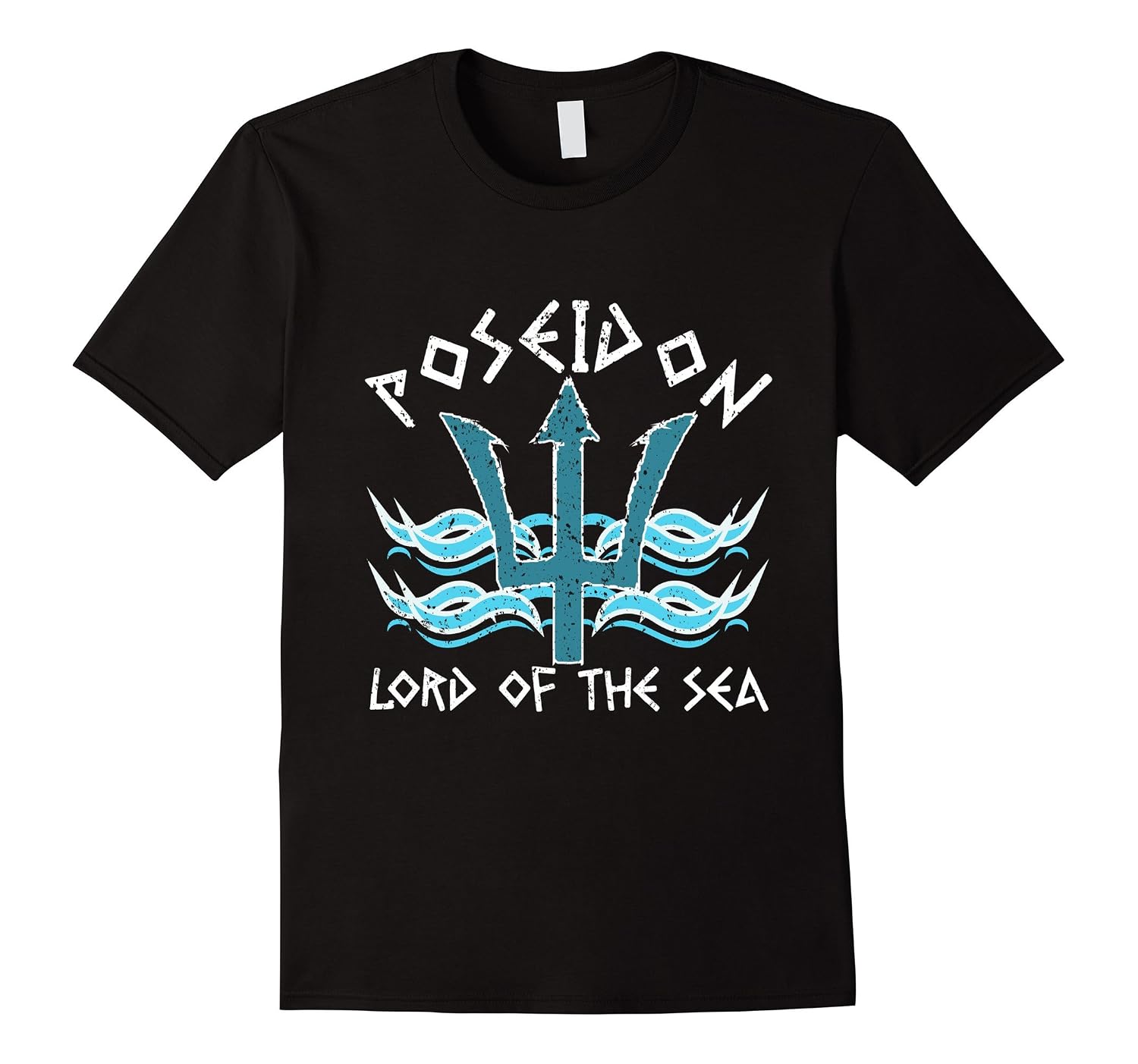 Poseidon Lord Of The Sea T-Shirt Trident Ancient Greek Tee-Art – Artvinatee