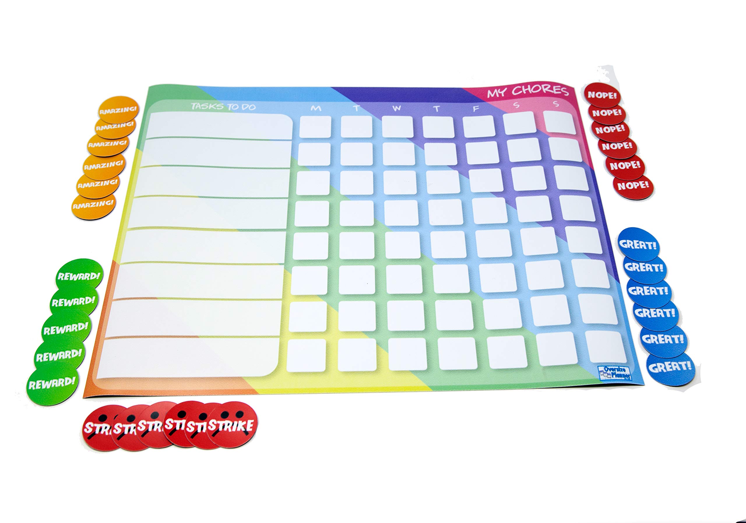 Buy Oversize Planner by ABI Digital Solutions Chore Charts for Kids ...