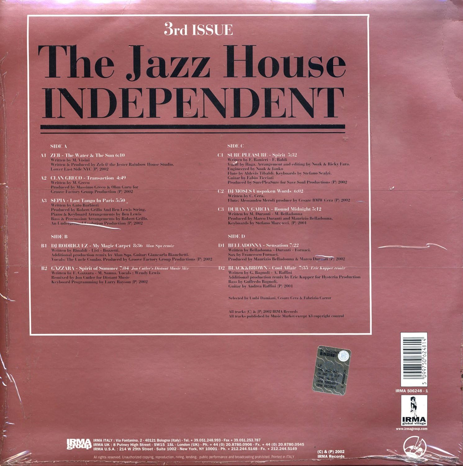 Jazz House Independent Vol.3 [VINYL]: Amazon.co.uk: Music
