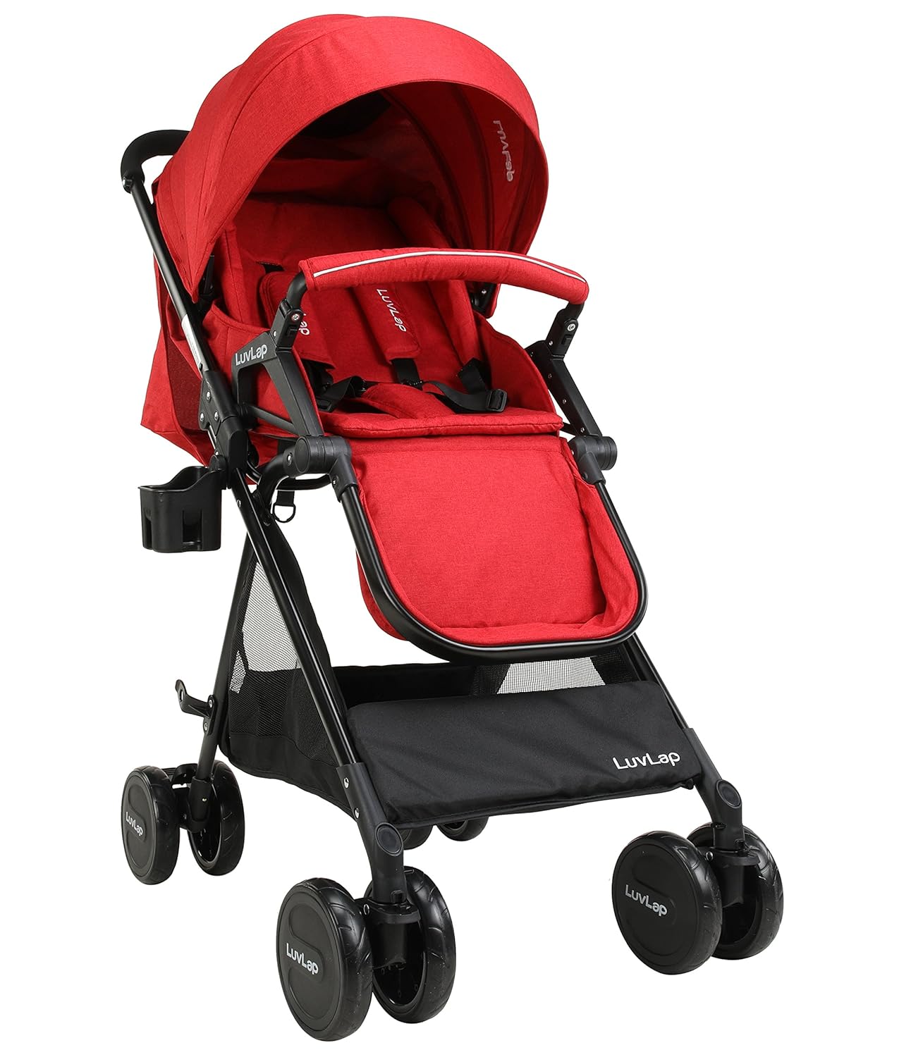 Buy LuvLap Baby New Sports Stroller - Red Online at Low Prices in India ...