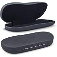 SpecNest Eye Glass Case - Thin and Slim Hard Shell Glasses Case for Eyeglasses - Stainless Steel ...