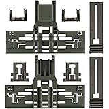 Amazon.com: Upgraded W10546503 Upper Rack Adjuster & W10195840 ...