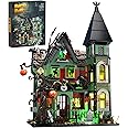Amazon.com: Haunted House Building Set, Halloween House Building Toy ...