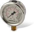 Enerpac G2535L Hydraulic Pressure Gauge with Dual 0 to 10,000 PSI and 0 ...