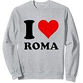 Amazon.com: Red Heart I Love Roma T-Shirt : Clothing, Shoes & Jewelry