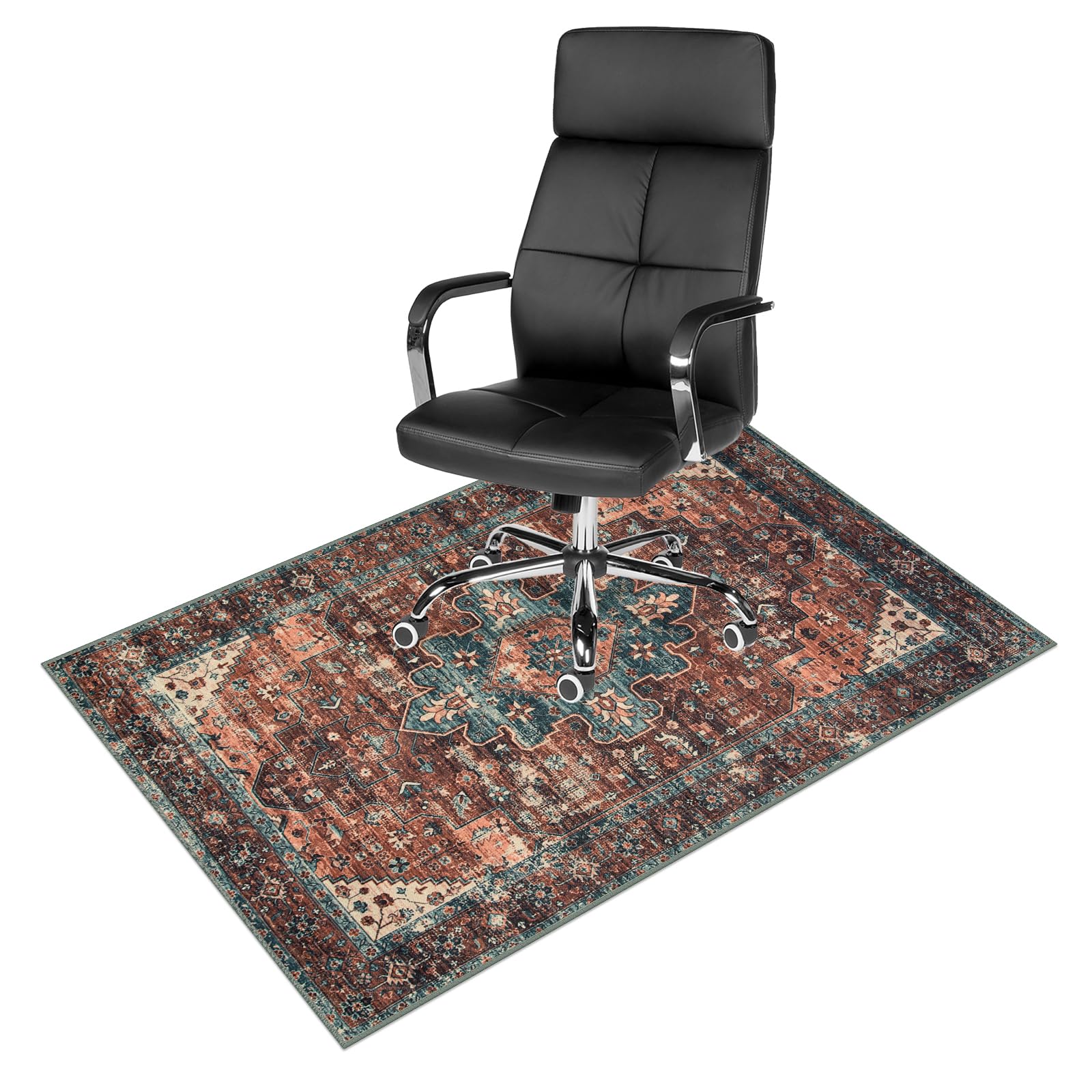Anidaroel 36"x60" Chair Mat for Hardwood Floor/Tile Floor, Desk Chair ...
