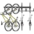 Amazon.com: Ultrawall Swivel Bike Storage Rack, Adjustable Wall Mounted Bike Rack for Garage ...