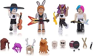 Amazon.com: Roblox Celebrity Collection - Superstars Four Figure Pack ...