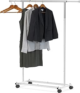 Amazon.com: Simple Houseware Standard Rod Garment Rack : Home & Kitchen