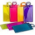 Amazon.com | 7 Pack TravelMore Luggage Tags for Suitcases, Flexible ...
