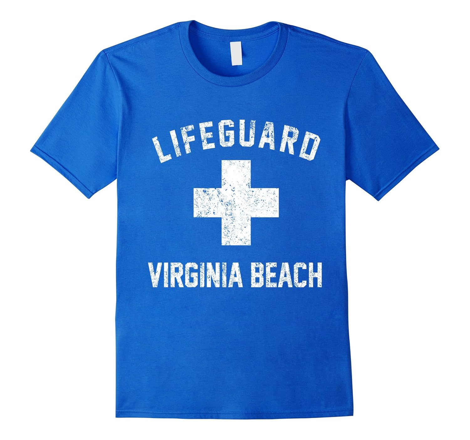Lifeguard Virginia VA Beach Red White Swimming Pool T Shirt-TJ – theteejob