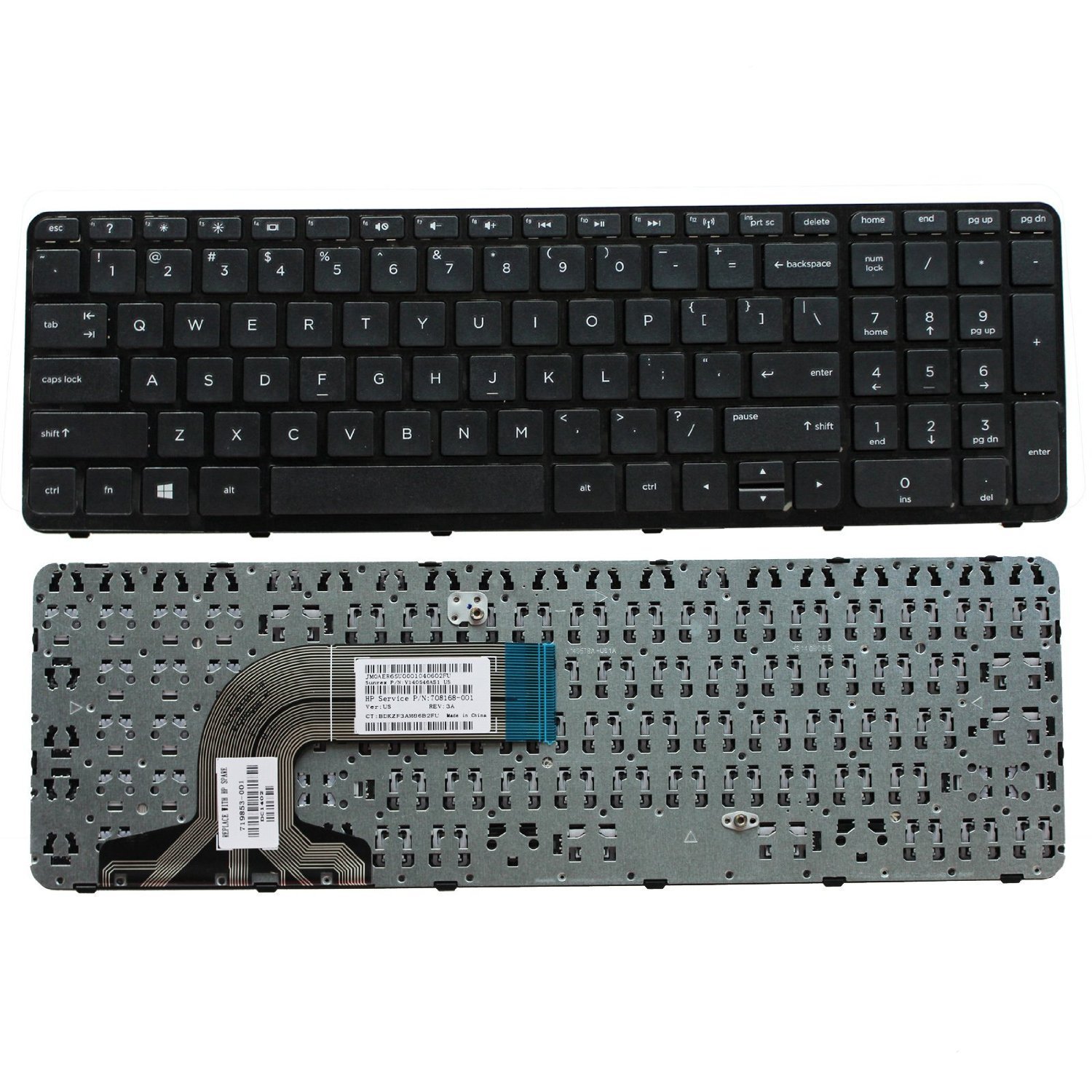 Generic Laptop Keyboard for HP Pavilion 15-F272WM - Buy Generic Laptop ...