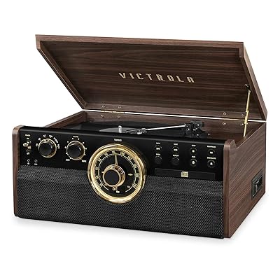 Victrola 6 in 1 Wood Bluetooth Record Player with Nepal | Ubuy