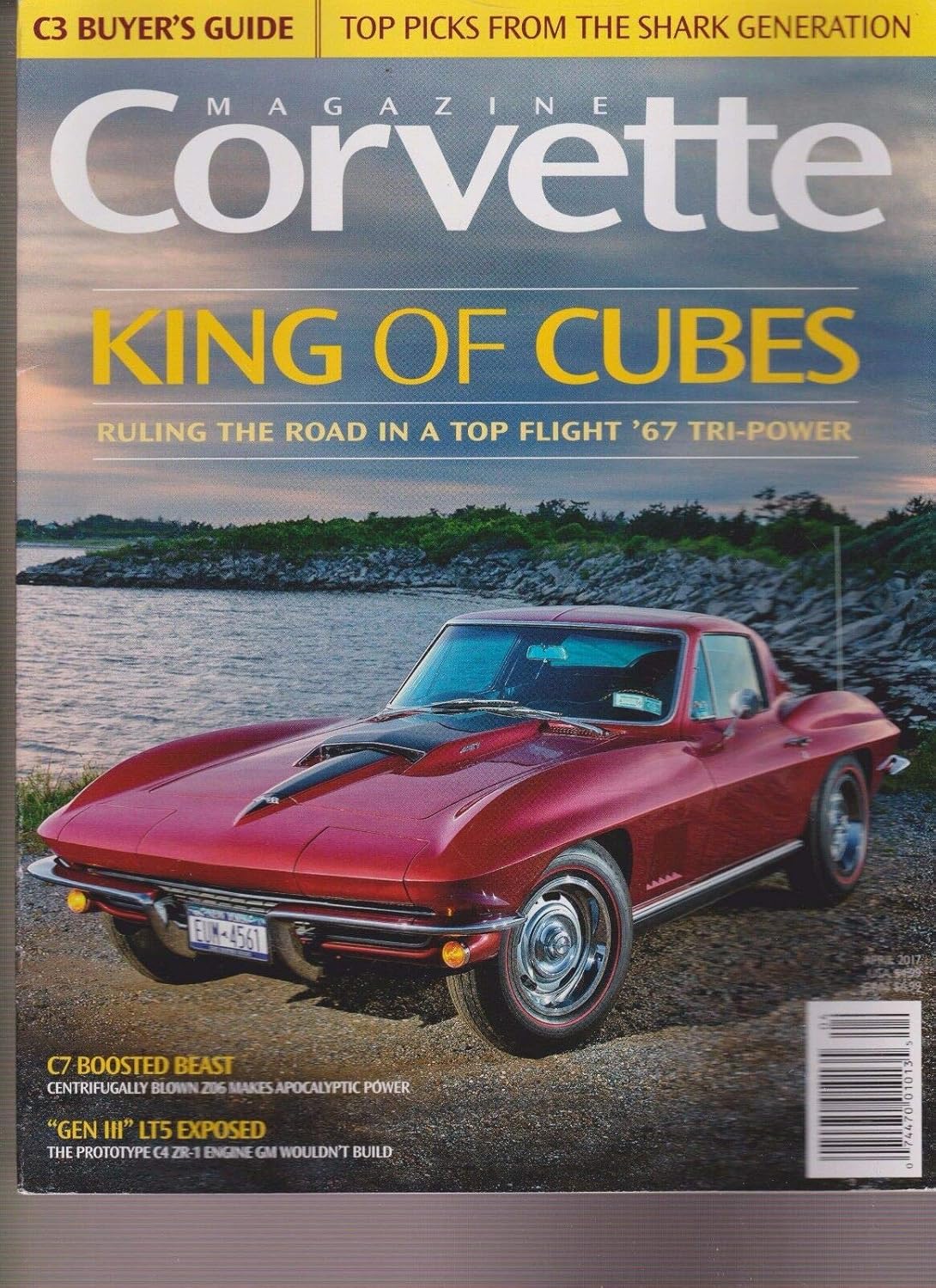 Amazon.com : CORVETTE MAGAZINE APRIL 2017. : Everything Else