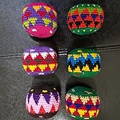 Amazon.com: Hacky Sack Assorted Color- Set of 6: Sports & Outdoors