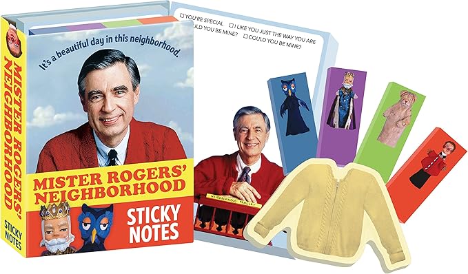 Amazon.com : Mister Rogers Sticky Notes Booklet : Office Products