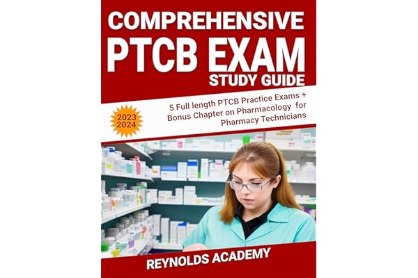 PTCB Exam Prep 2023-2024: Study Guide With 270 Practice, 54% OFF