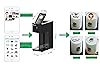 Wiibooxsweetin Food-Grade Coffee Latte Art Printer Digital Inkjet WiFi ...
