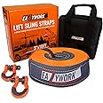 Amazon.com: 3”x10Ft Super Sturdy Lift Sling Straps 25000 Lbs Breaking Load Capacity Heavy Duty ...