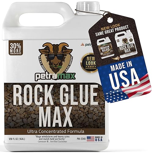 PetraTools Rock Glue, Small Gravel Binder, Landscape Adhesive, Small ...
