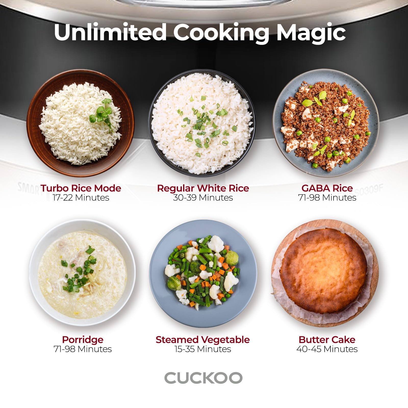 Mua CUCKOO High Pressure Rice Cooker 3-Cup Uncooked / 6-Cup Cooked with ...