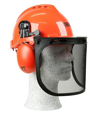 Stihl Aero Light Chainsaw Safety Protective Helmet/Visor Set 0000 884 0141: Amazon.co.uk: Garden ...