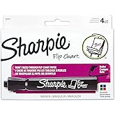 Amazon.com: SHARPIE Flip Chart Markers, Bullet Tip, Assorted Colors, 8 ...