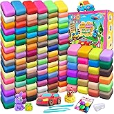 Amazon.com: Air Dry Clay 24 Colors, Modeling Clay for Kids, DIY Molding ...