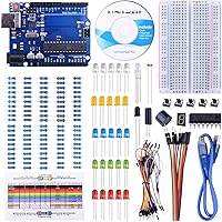 Amazon.com: UNIROI Starter Kit Tutorial and UNO R3 Compatible with Arduino IDE Projects ...