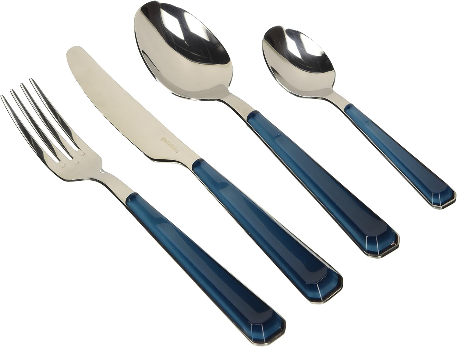 Guzzini 24-Piece Cutlery Set Belle Epoque, Sea Blue: Amazon.co.uk ...