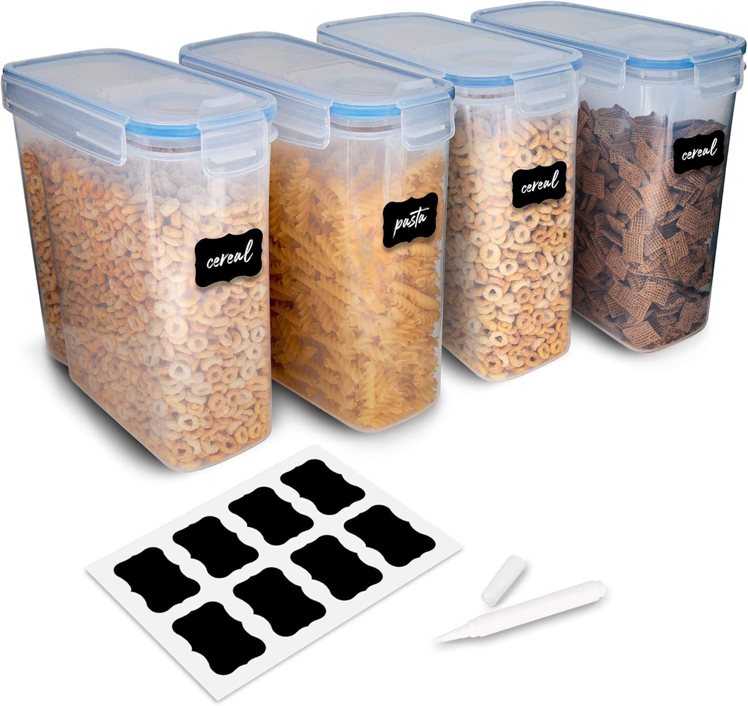 Cereal 4L Food Storage Containers for 100% Airtight Food Storage, Comes ...