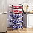 Amazon.com: GILLAS 5 Tier Water Bottle Storage Rack,Metal Beverage Can ...