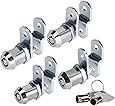 Amazon.com: Tubular Cam Lock with 7/8" Cylinder and Chrome Finish ...