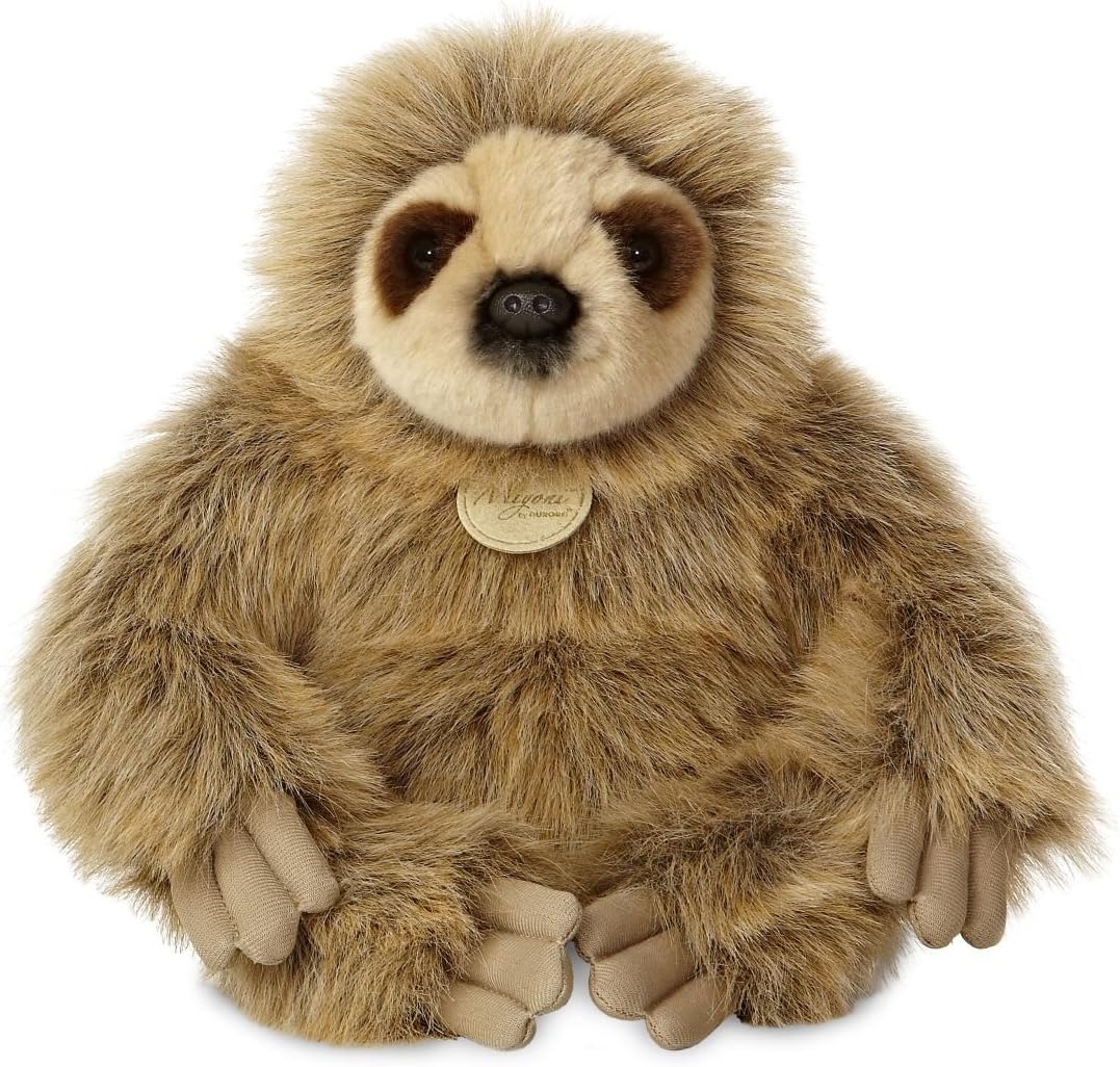 AURORA, 26215, MiYoni Sloth, 12In, Soft Toy, Brown: Amazon.co.uk: Toys ...