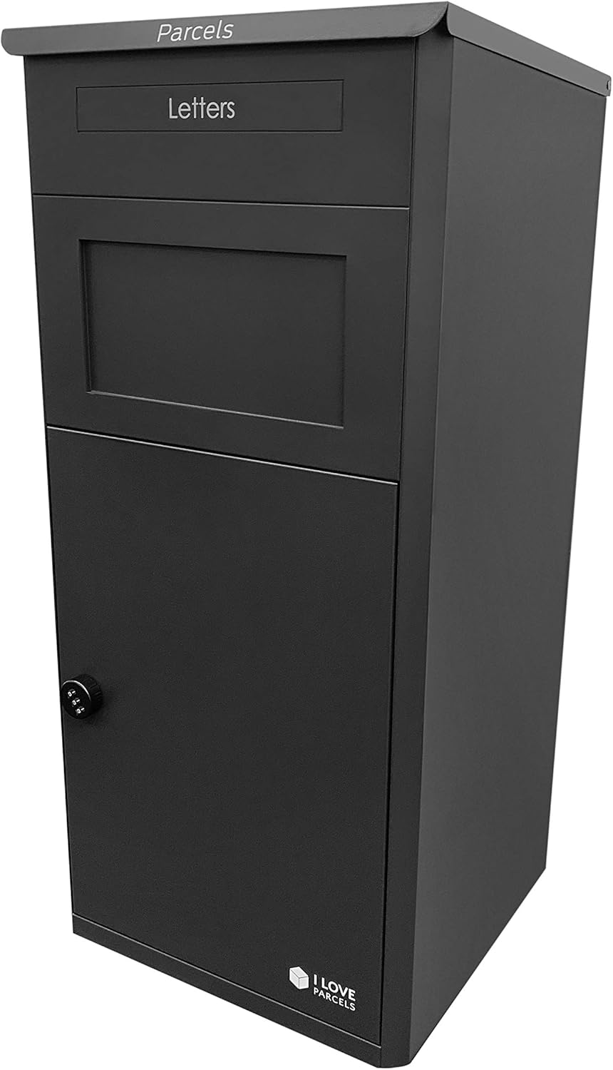 iLoveParcels Large Parcel Drop Box | Lockable Dual Doors | Waterproof ...