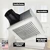 Broan-NuTone AE80S ENERGY STAR Certified Bathroom Exhaust Fan with ...