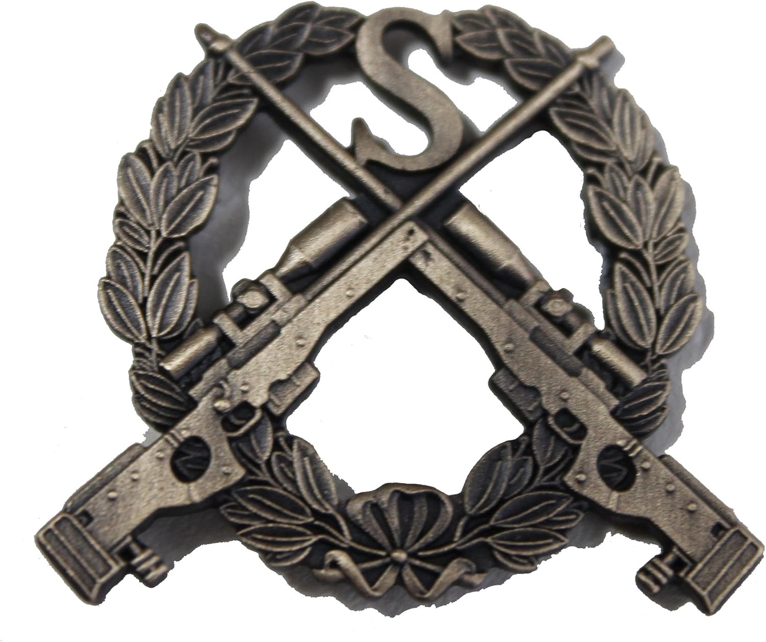 Issue British Army Metal Sniper Badge: Amazon.co.uk: Clothing