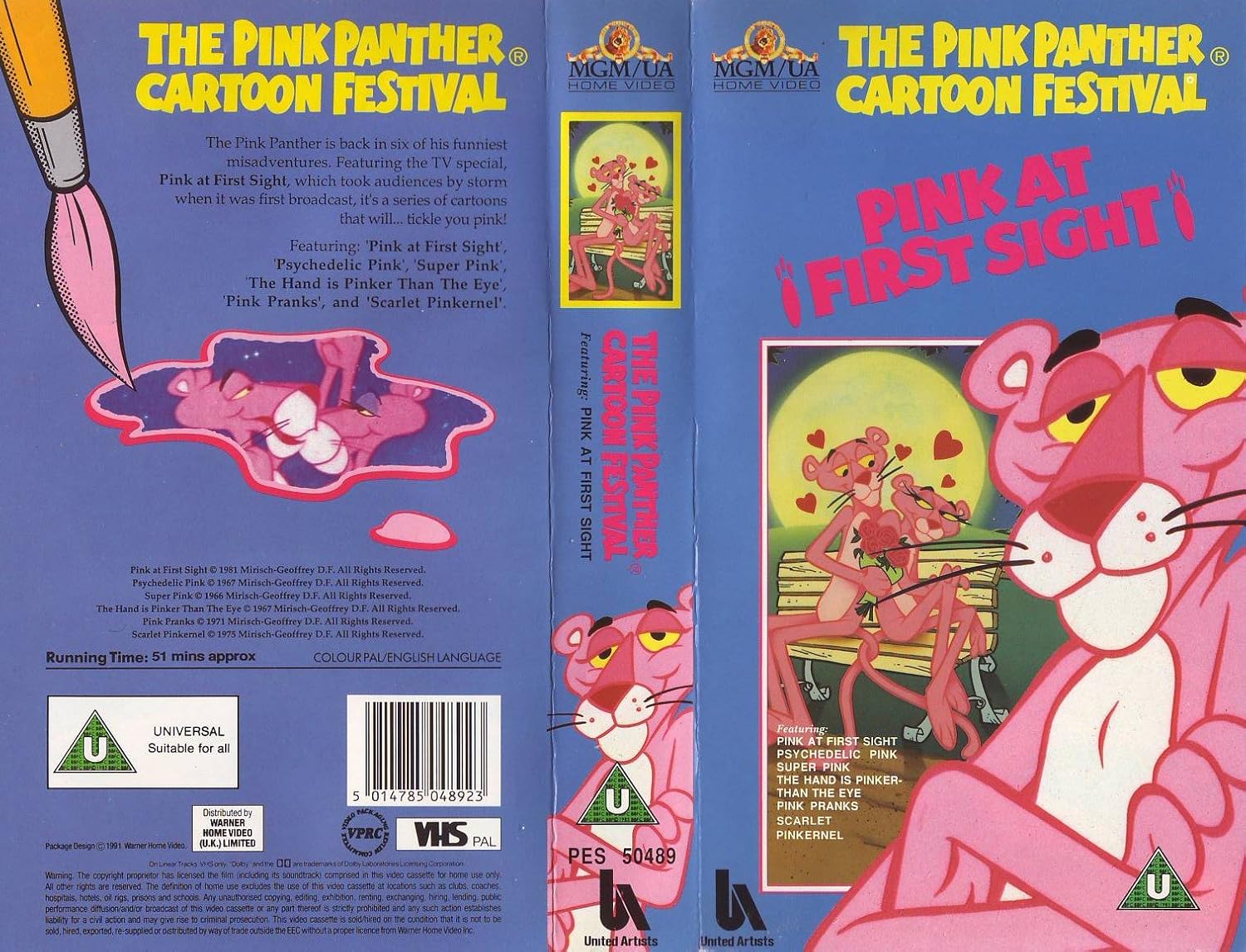 The Pink Panther: Pink At First Sight [VHS]: Amazon.co.uk: Video