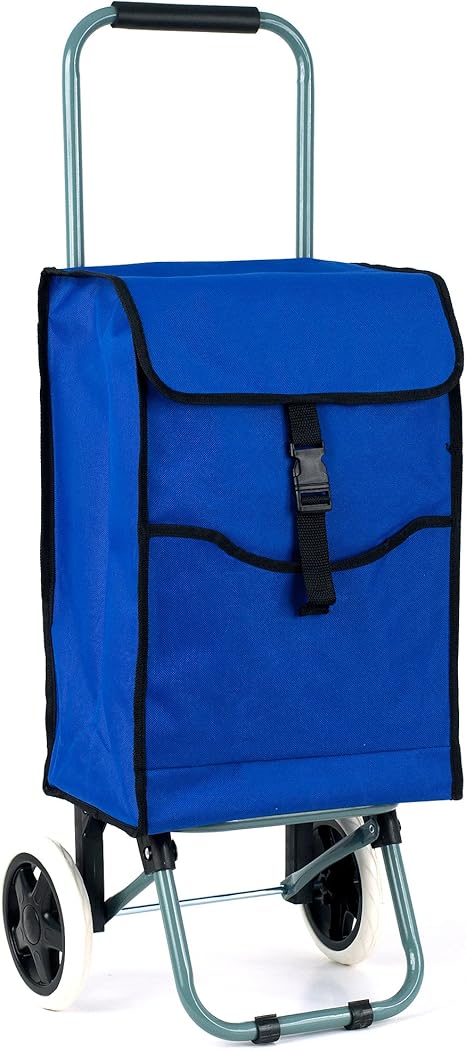 Trademark Home Portable Canvas Shopping Cart, 3 Compartments: Amazon.ca ...