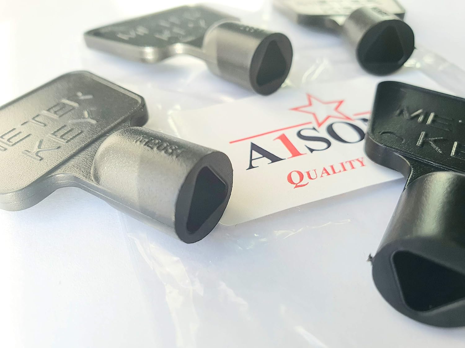 A1SONIC® Gas Meter Box Key Triangular Gas Electric Utility Meter Box ...