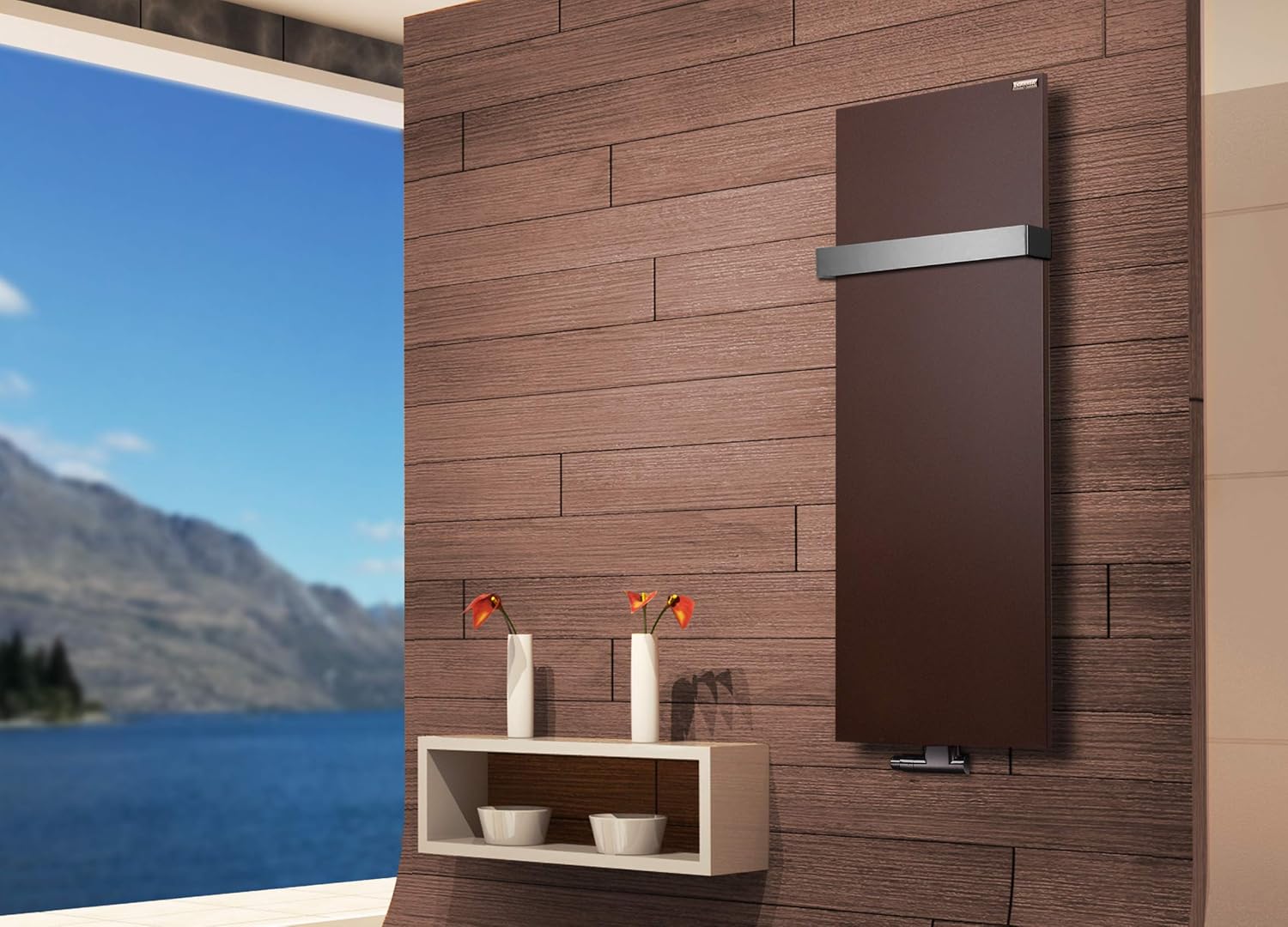 Badheizk rper Design Mirror Steel 2 HxB 120 X 47 Cm 799 Watt Braun Badheizk rper Design Mirror Steel 2 HxB 120 X 47 Cm 799 Watt Braun