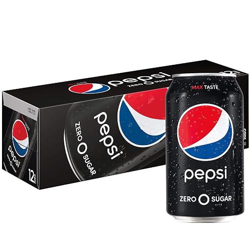 Pepsi Zero Sugar, 12 fl oz Cans (12 Pack) in Saudi Arabia | Whizz Soft ...