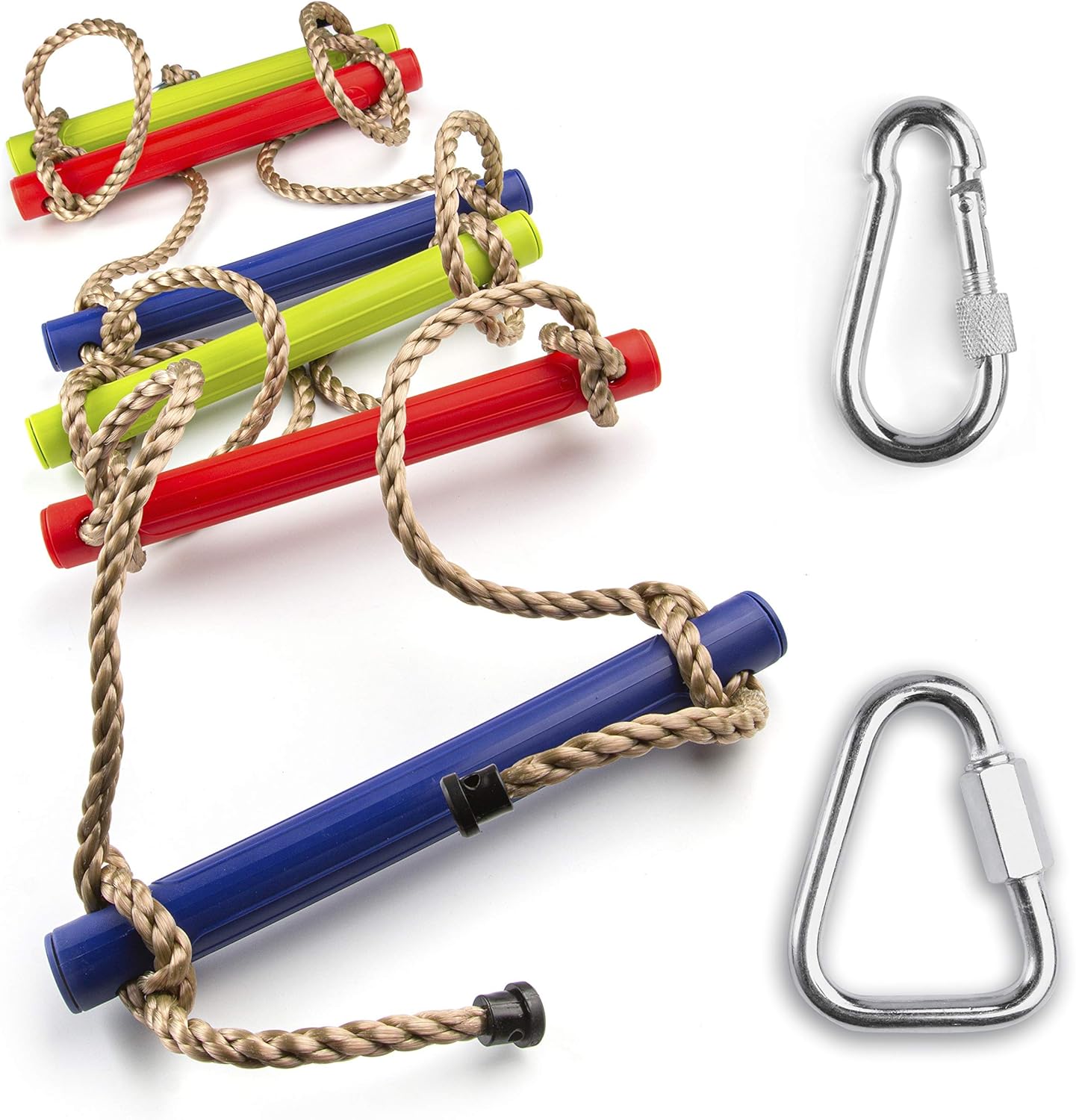 Cateam Rope Ladder for Kids Multicolor- Outdoor or Indoor Climbing Rope ...