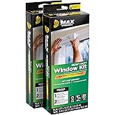 Duck MAX Strength Window Insulation Kit, Winter Window Seal Kit Fits ...