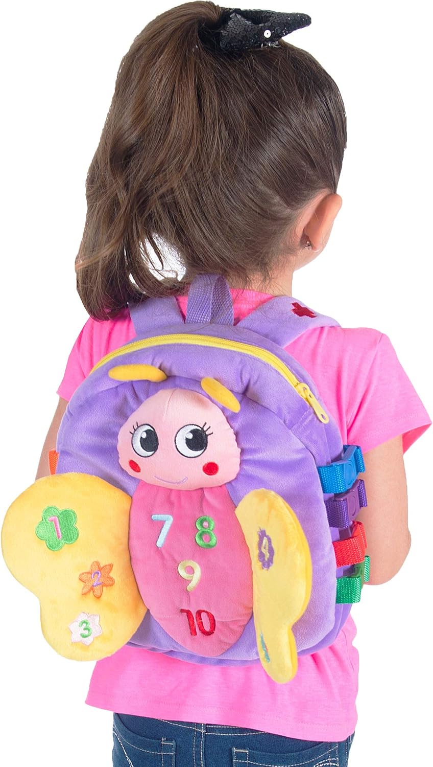 Buckle Toys Blossom Butterfly Backpack – Educational & Learning ...