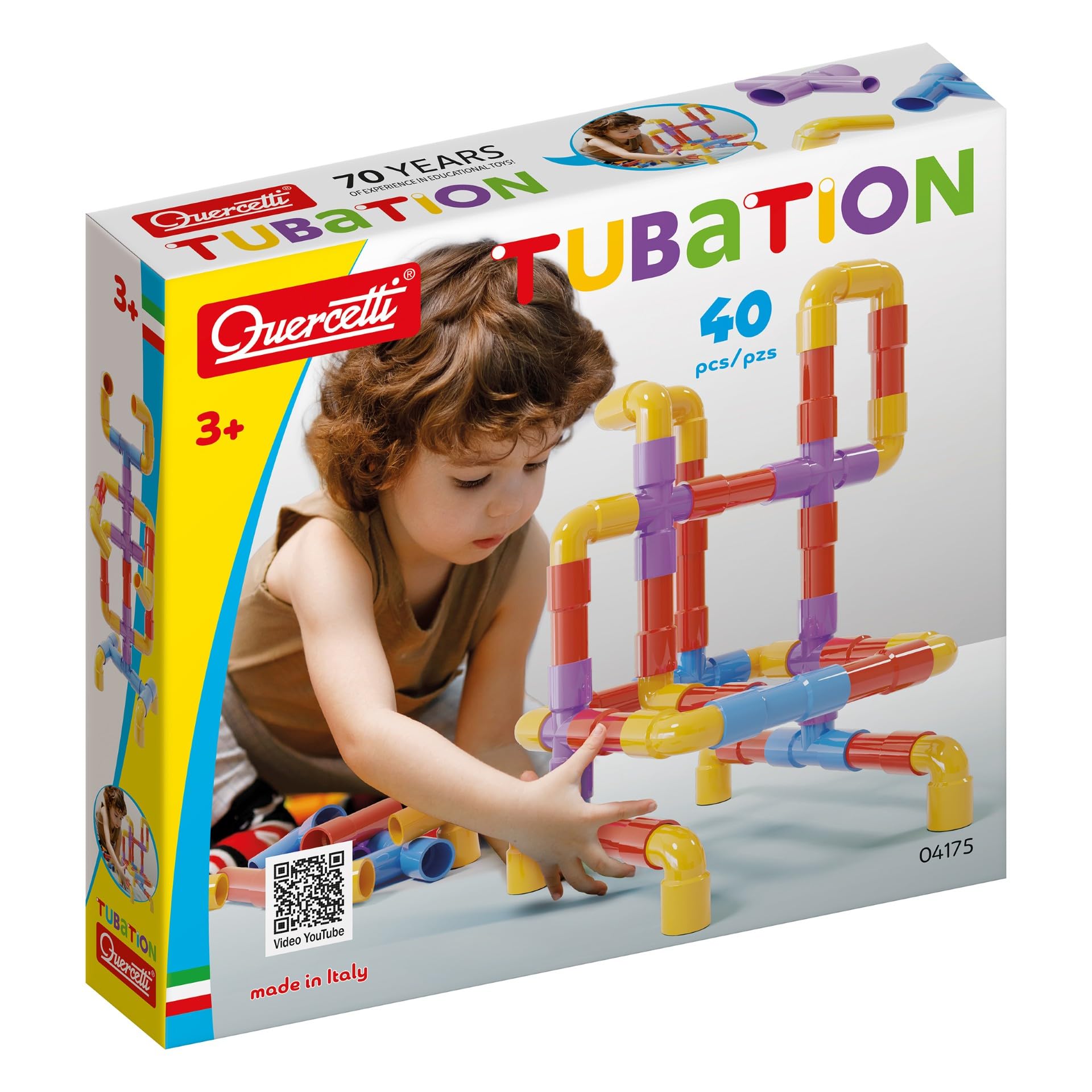 Mua Tubation - 40 Piece Interlocking Pipeline Maze Building Set - Open ...