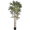 Amazon.com: Nearly Natural 7ft. Big Bamboo Silk Tree : Home & Kitchen